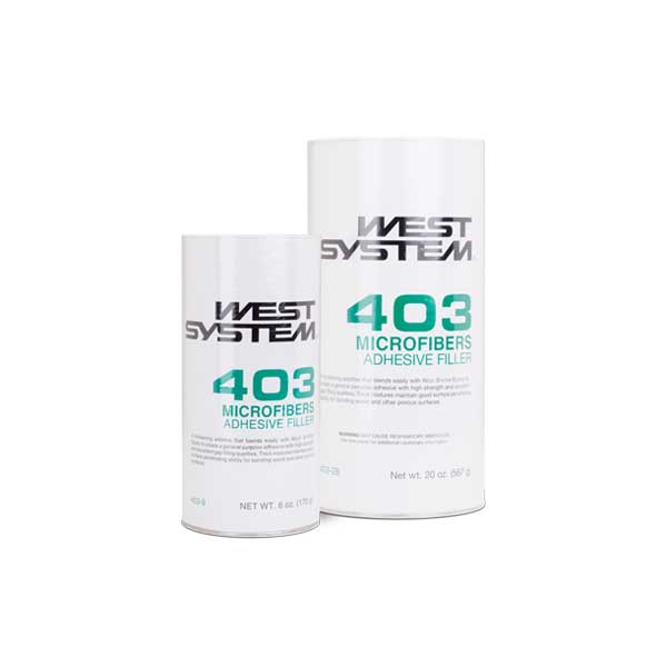 West System 403 Microfibres Adhesive Filler Additive | Dan Lee Boatbuilding